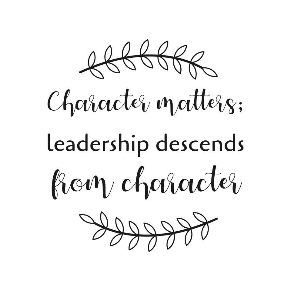 Character Matters – J. Mark Fox